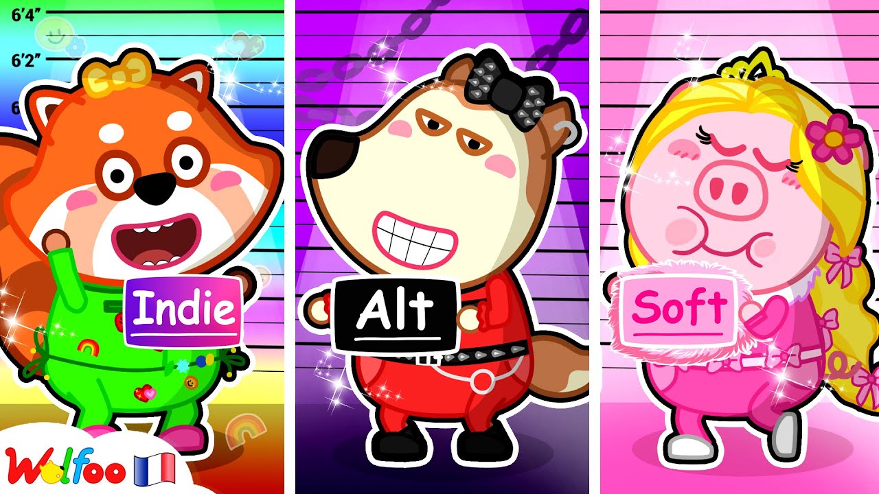 Alt vs Soft vs Indie Kid En Prison - Wolfoo Enfermé Dans Un Défi De ...