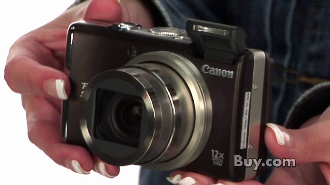Canon Powershot SX200 IS 12 Megapixel Digital Camera - YouTube