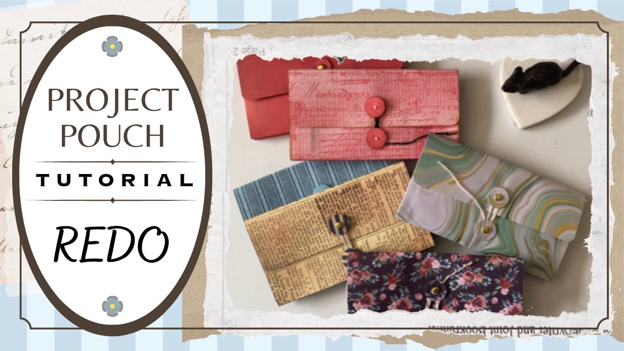 🍬 Project Pouch REDO 🍬 TUTORIAL Let's create a more practical pouch to ...