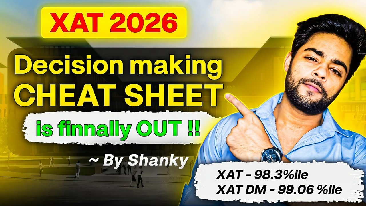 XAT DM Cheat Sheet Explained | XAT 2026 Strategy - YouTube