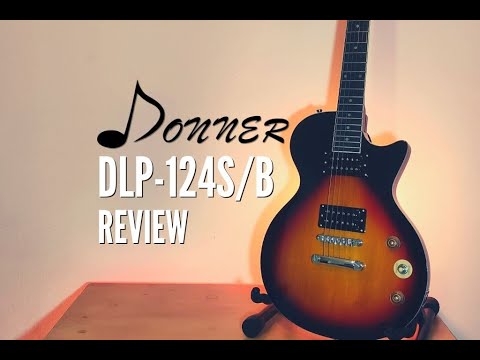Unboxing Electric Guitar Donner DL-124 (sunburst) - YouTube