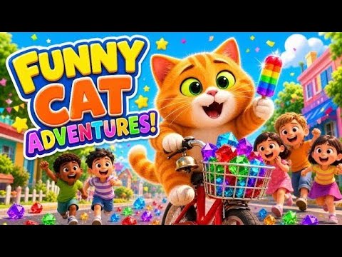 The Cat Who Wanted The BIGGEST Lollipop In The Store 🍭😂 | Funny Animated Cat Story