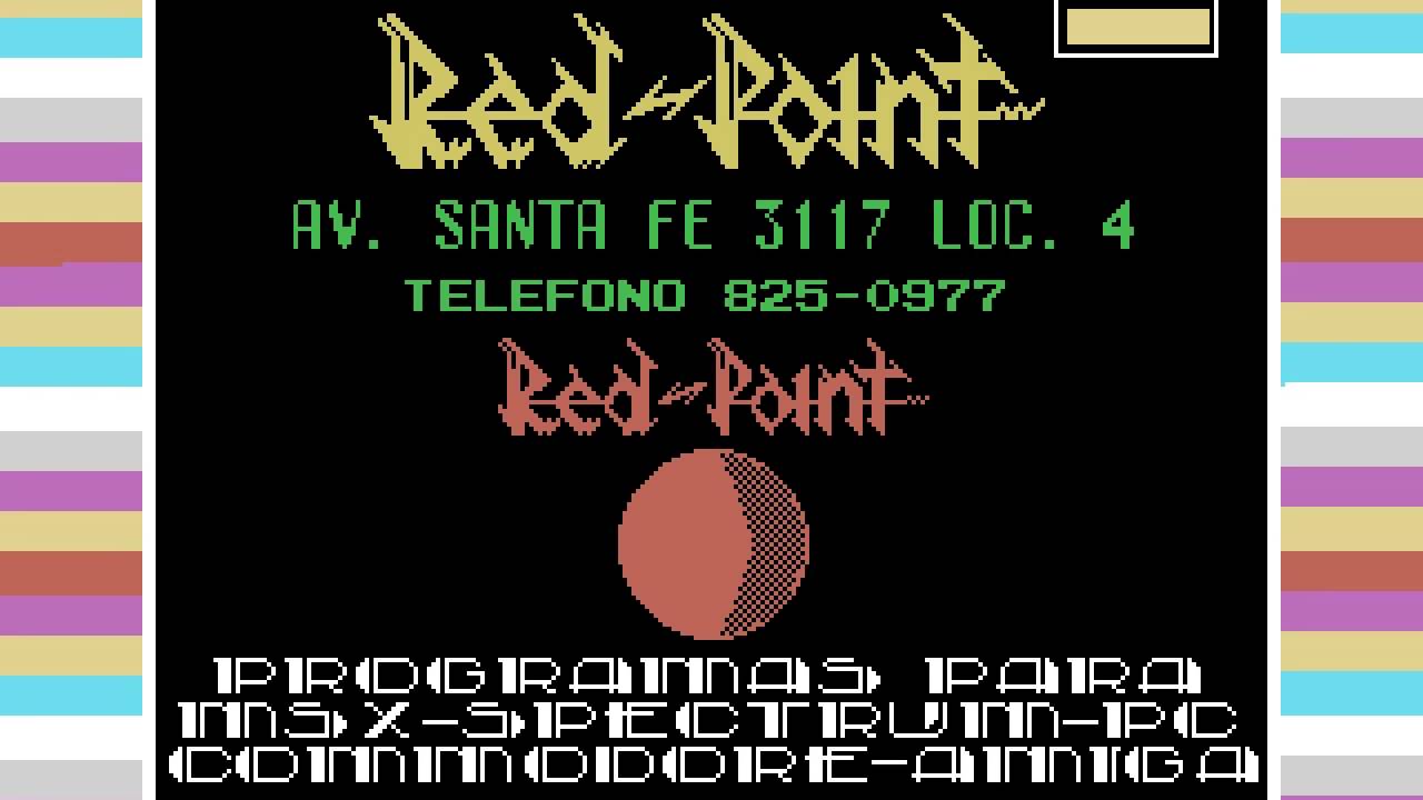 Red Point MSX game loader - YouTube