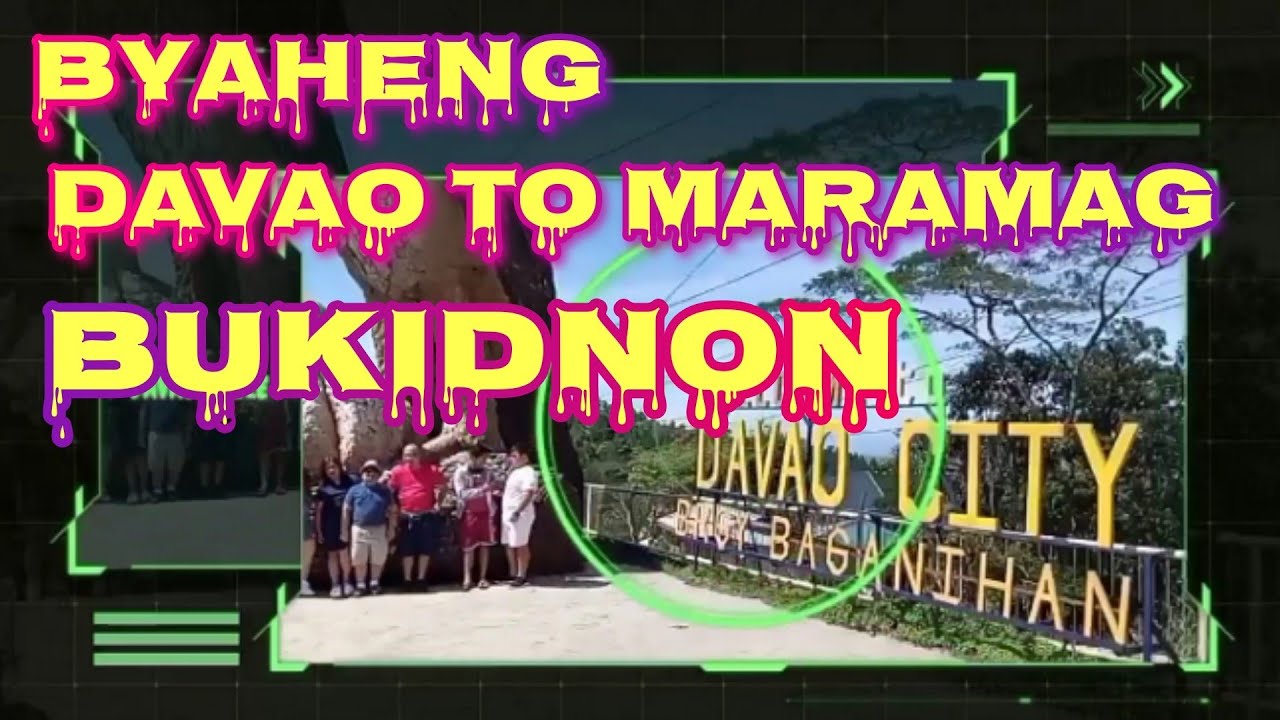 DAVAO TO MARAMAG BUKIDNON ROAD TRIP🏍️🏍️😁 #daddyranztv - YouTube