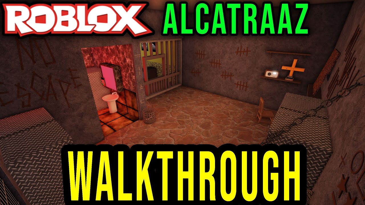ESCAPE ROOM [ALCATRAZ] WALKTHROUGH (by Danieldenipol) - Roblox - YouTube