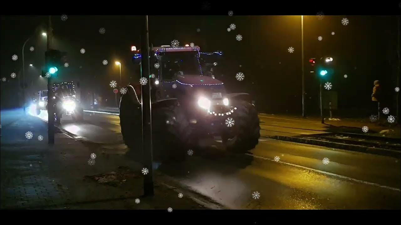 Lichterfahrt der Traktoren _Strausberg 2022 - YouTube