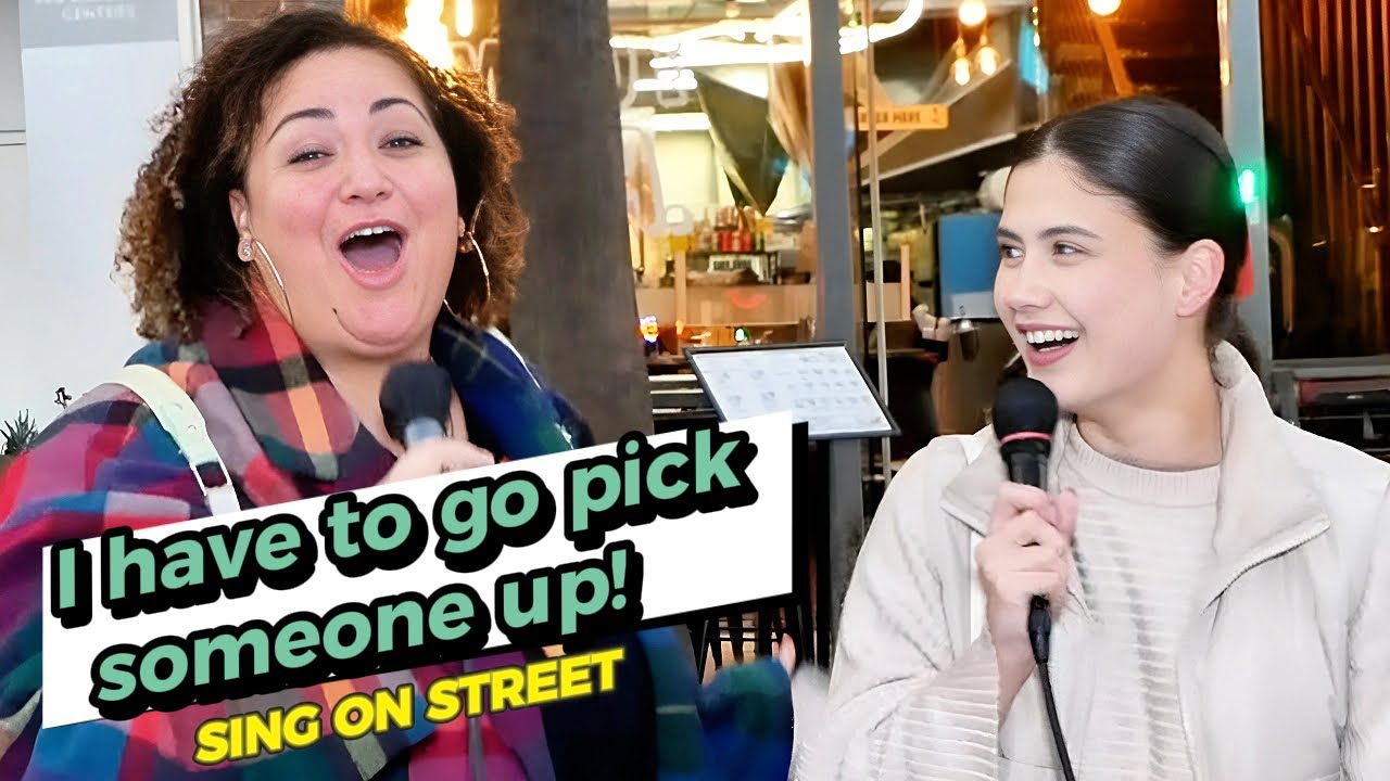 😮On the Way to Pick Someone Up… and Became a Diva!🔥Random Street Singer ...