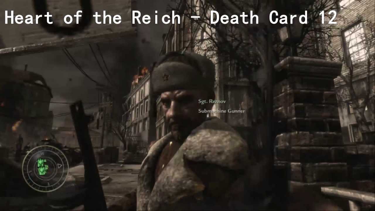 All Death Card Locations for COD: World at War - YouTube