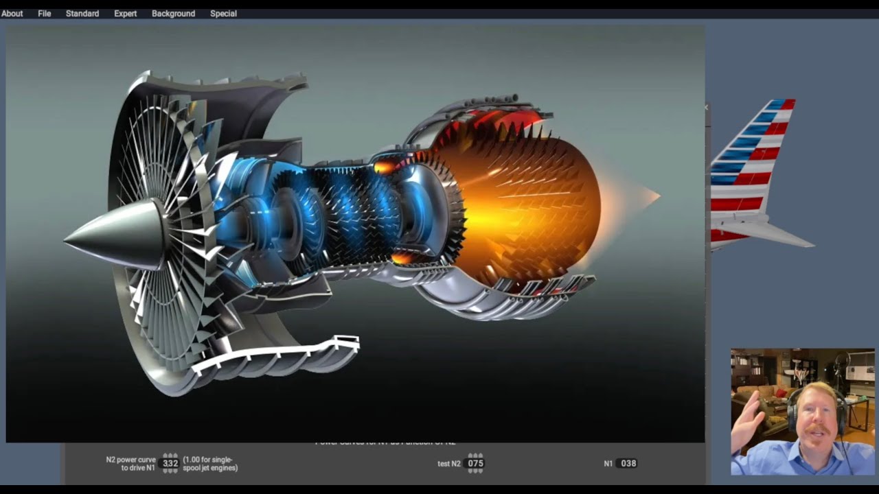 X-Plane 12's Jet Engine Thrust Model - YouTube