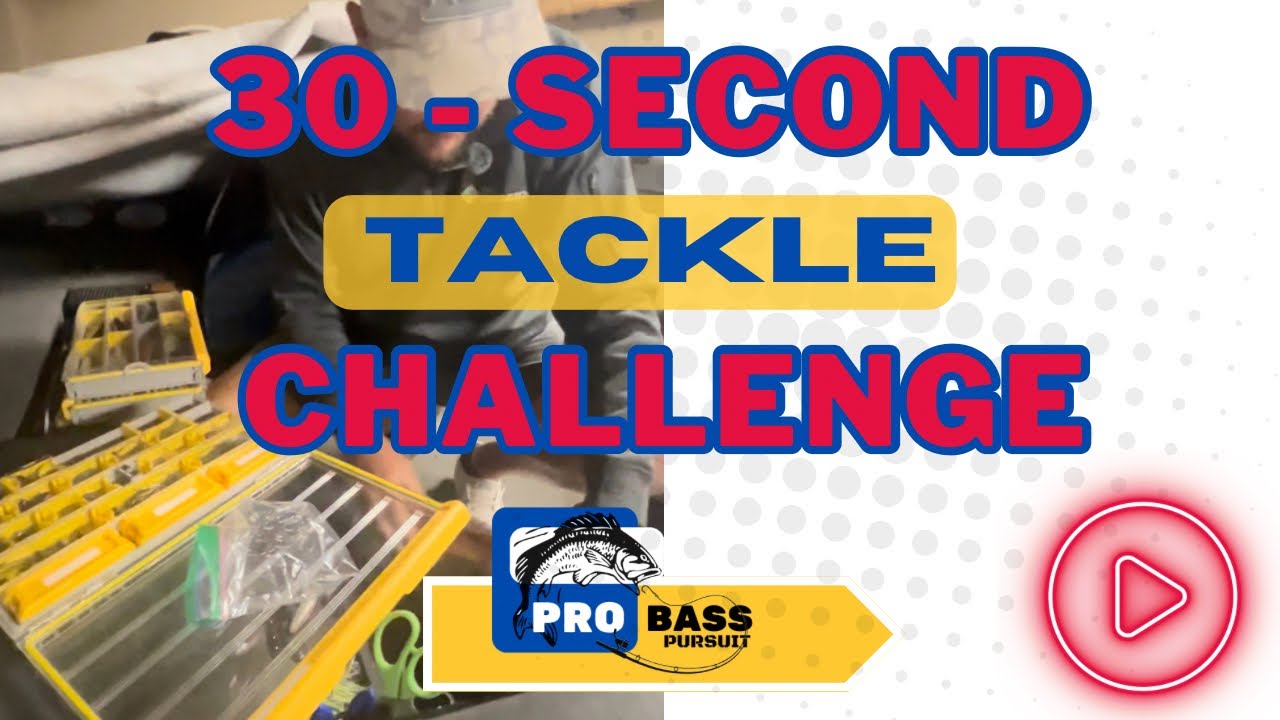Bass Fishing Tackle Challenge in 30 Seconds! 🎣🔥 | Fun Fishing Scenario Selection! - YouTube