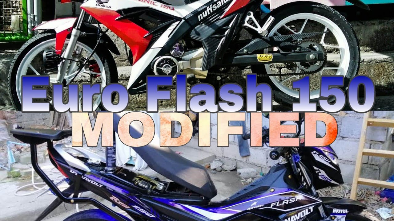 SYM EURO FLASH/VIPERMAN 150"MODIFIED 2020. - YouTube