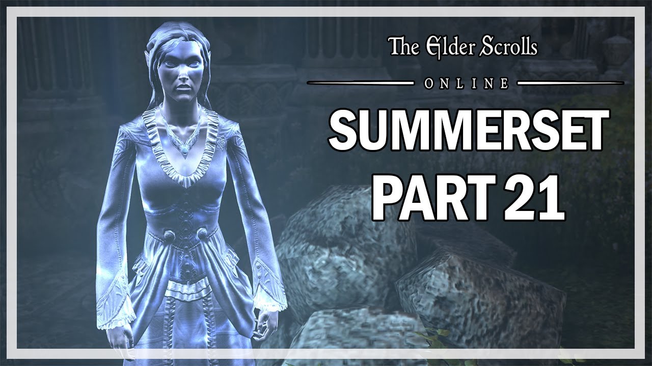 The Elder Scrolls Online Summerset Let's Play Part 21 - Direnni ...