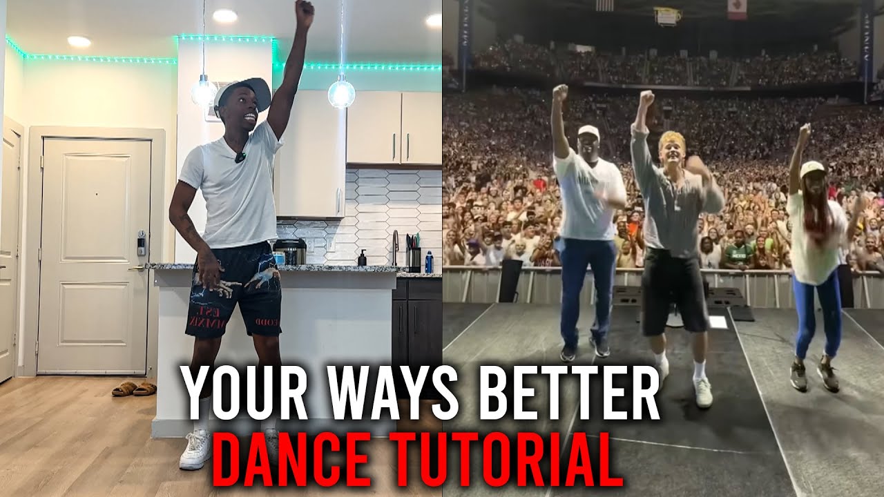 Your Ways Better Dance Tutorial Forrest Frank - YouTube