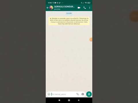 qorxulu dondurmacı ilə yazişdiq (evimə gəldi)