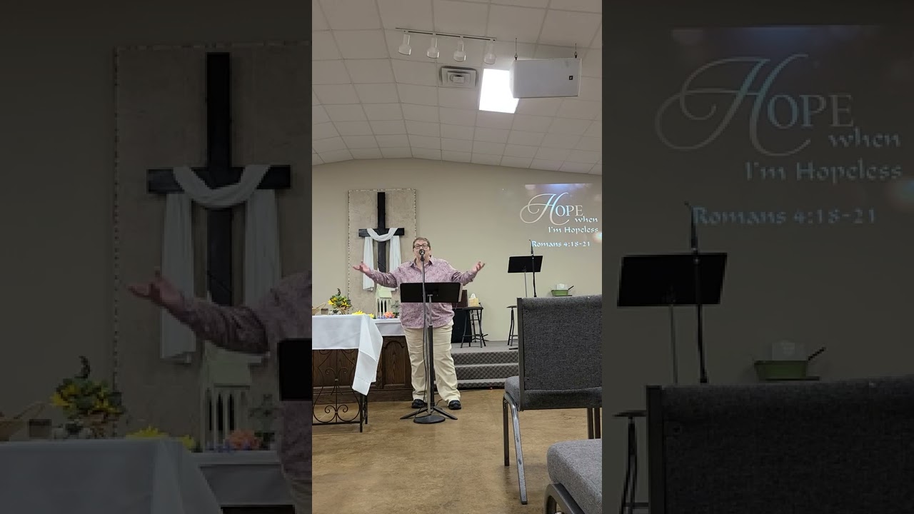 The Rev. Kay Thomas will be here with a message titled “Hope when I’m ...