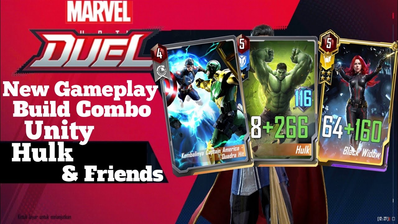 Marvel Duel | New Gameplay Unity Hulk - YouTube