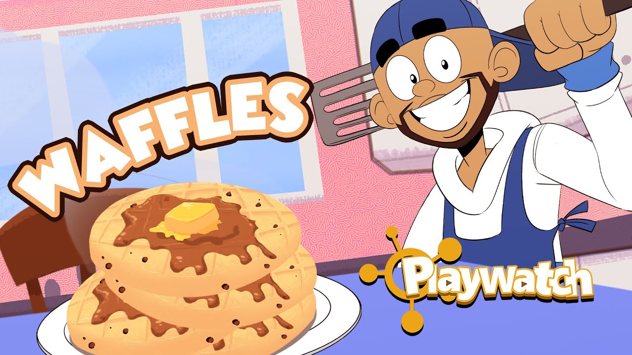 Healthy Hip Hop | Waffles Lyric Video | Songs | @playwatchkids - YouTube