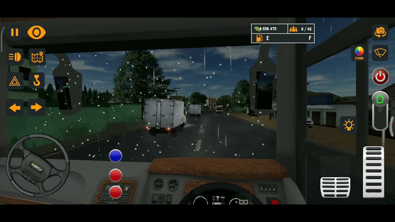 sopir bus pemula,,langsung numbur 😆 simulator - YouTube