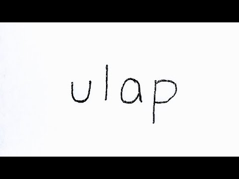 Paano mag drawing ng ulap gamit ang salitang ulap - YouTube