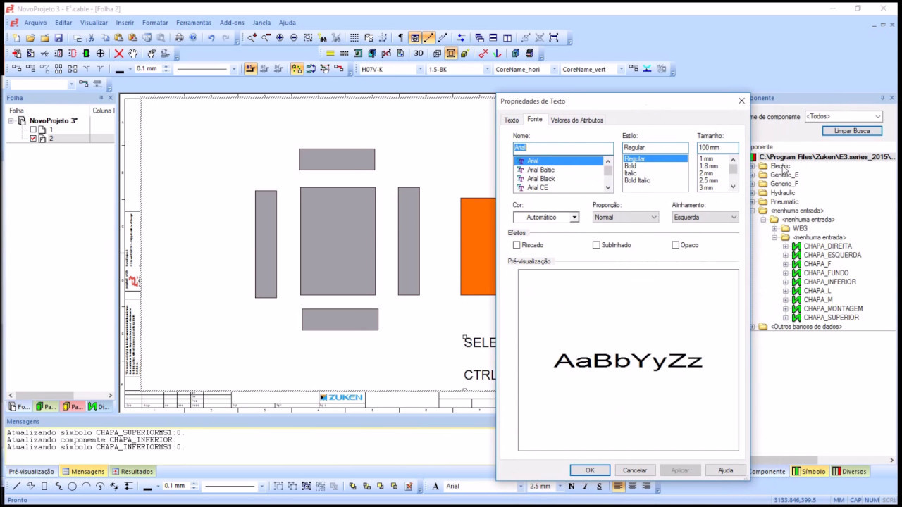 Software E3.series - (parte 3/3) Montagem da Estrutura do Painel Elétrico - YouTube