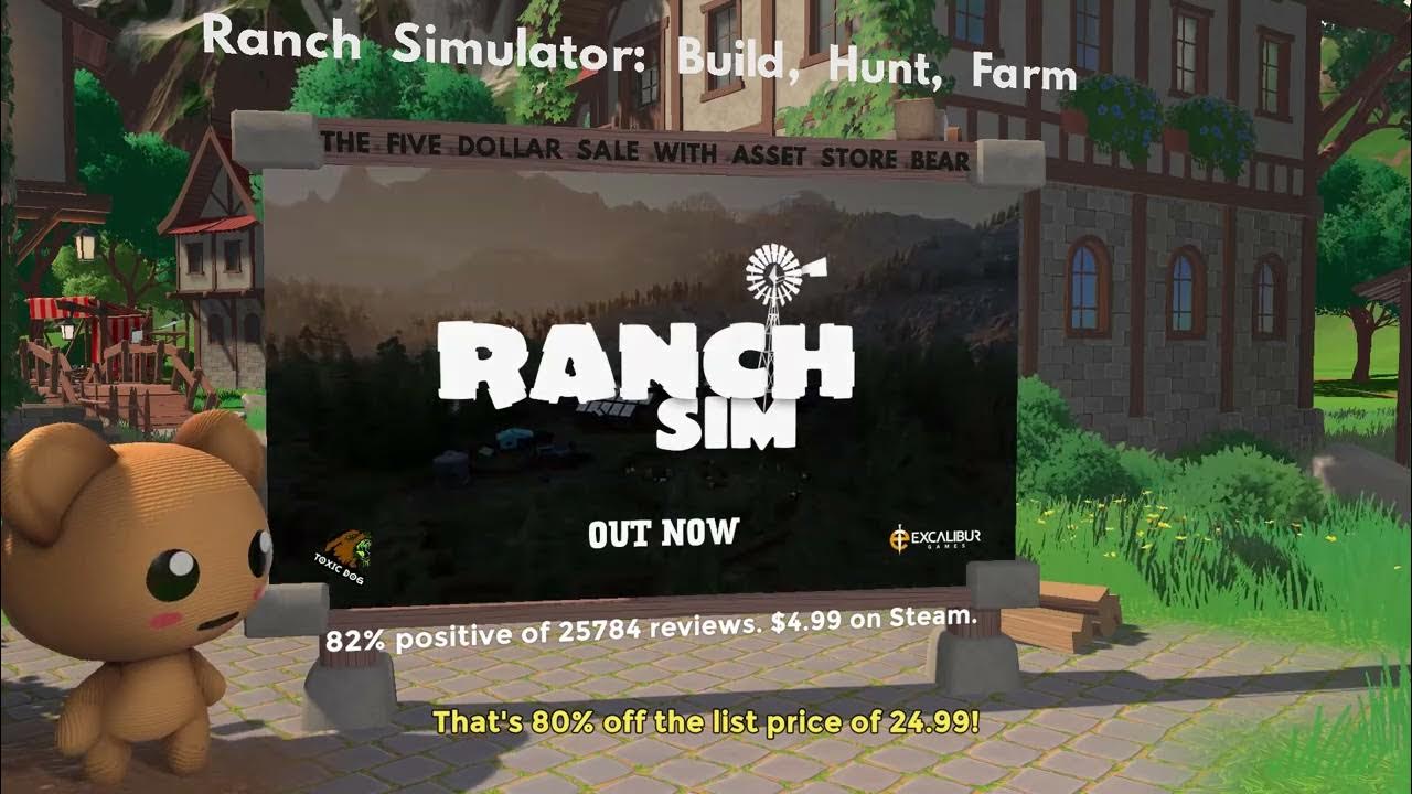 Steam Games on Sale for $5 and Under, with Asset Store Bear - YouTube