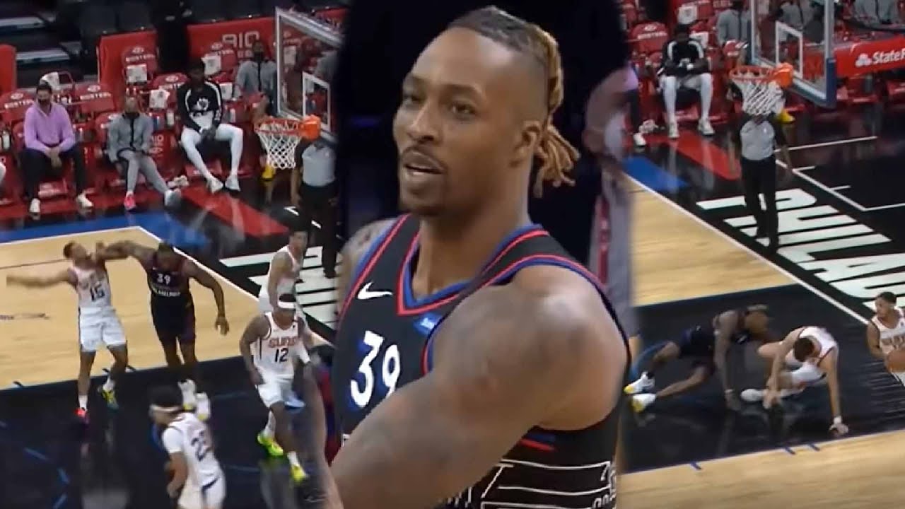 Dwight Howard WRESTLES Cameron Payne and Dario Šarić - VERY PHYSICAL ...