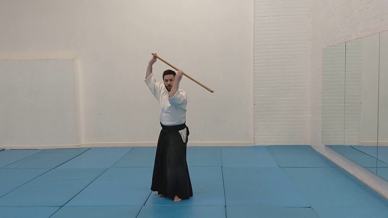 Aikido UK 1st Jo Kata - YouTube