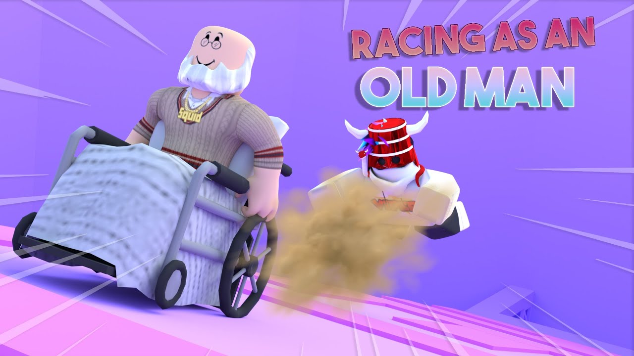 Racing a Tower of Hell GOD as an OLD MAN 👴(ROBLOX) - YouTube