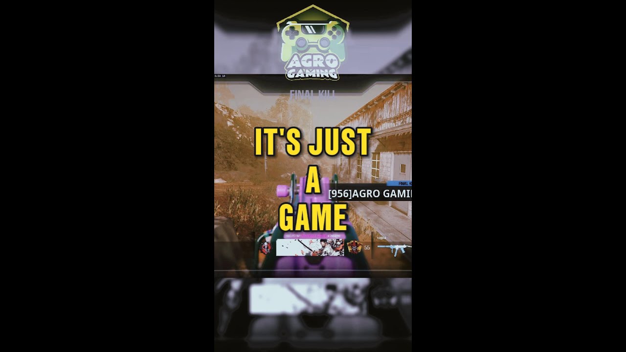 ITS JUST A GAME . Have fun! - YouTube