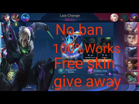 Mobile Legends injector +Skin give away - YouTube