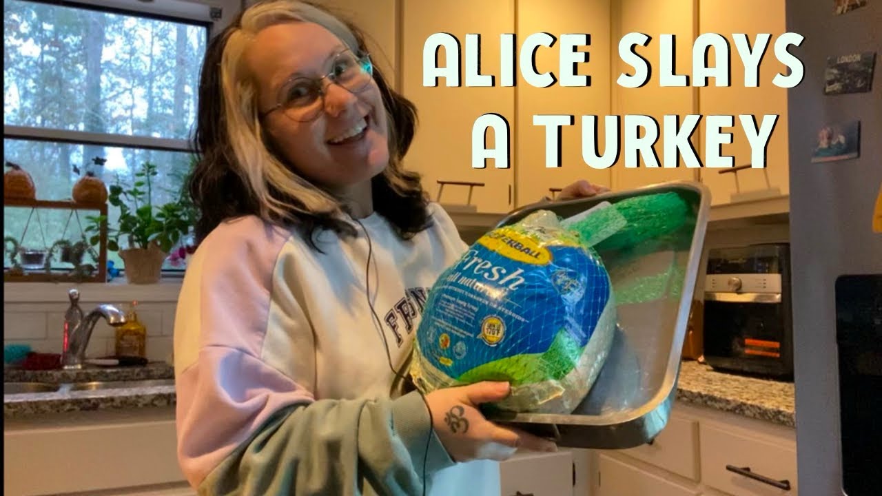 first time cooking a turkey - YouTube