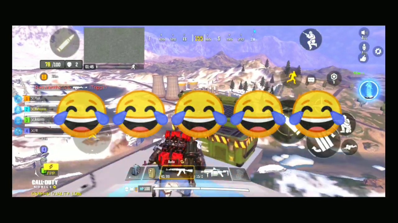 Playing with war machine 😁 in codm - YouTube