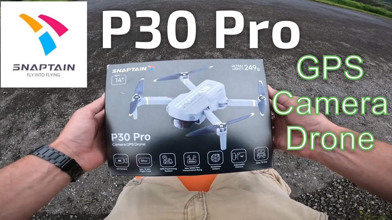 Snaptain P30 Pro GPS Drone - YouTube