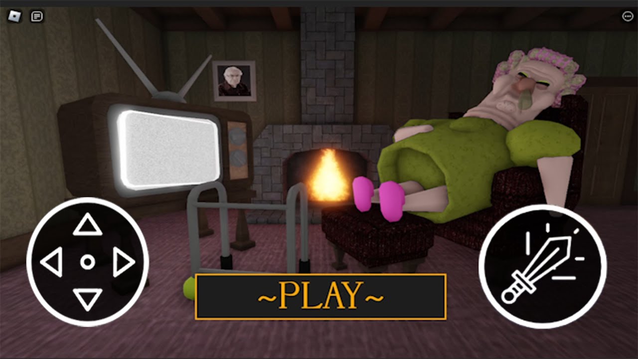 PLAYING AS GRUMPY GRAN! (SCARY OBBY) - GOLD MODE - FULL GAMEPLAY - ROBLOX - YouTube