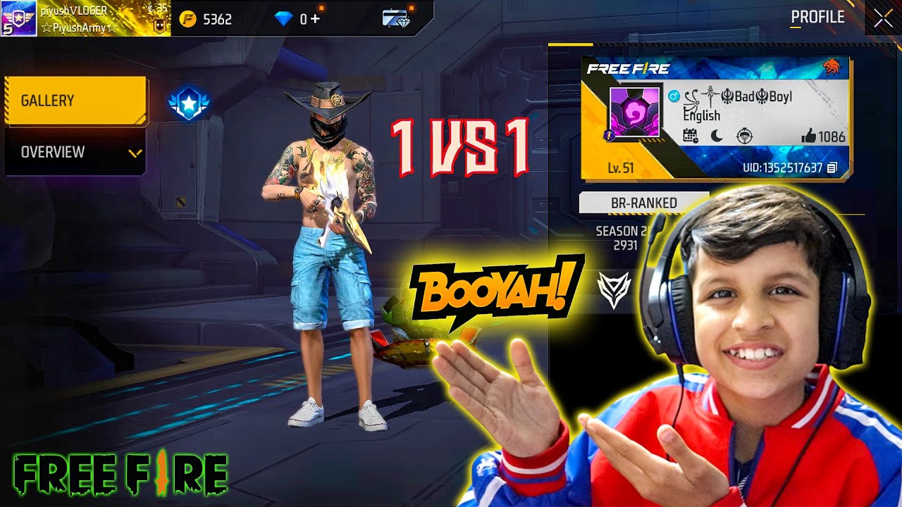 Epic 1vs1 Gameplay with Subscriber 😍│ Free Fire Max🔥 - YouTube