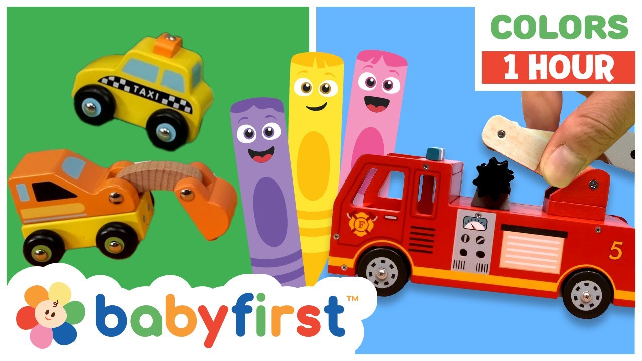 Toddler Learning Video | COLOR CREW MAGIC - Firefighters, Vehicles ...