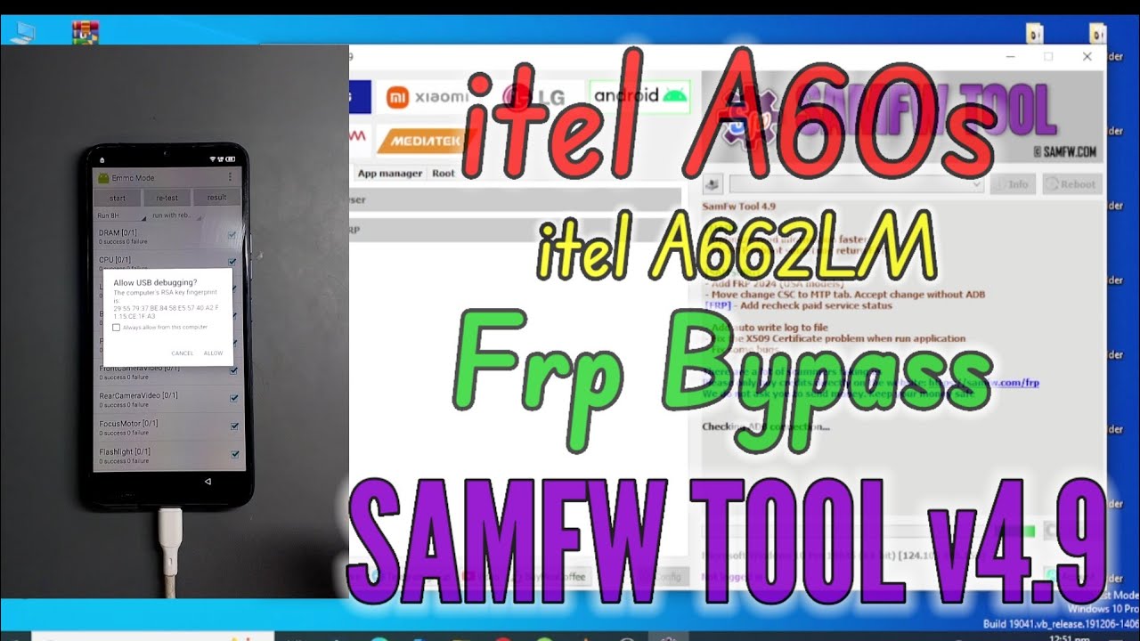 itel A60s (itel A662LM) Android 12.Frp Bypass | Google Account Remove ...