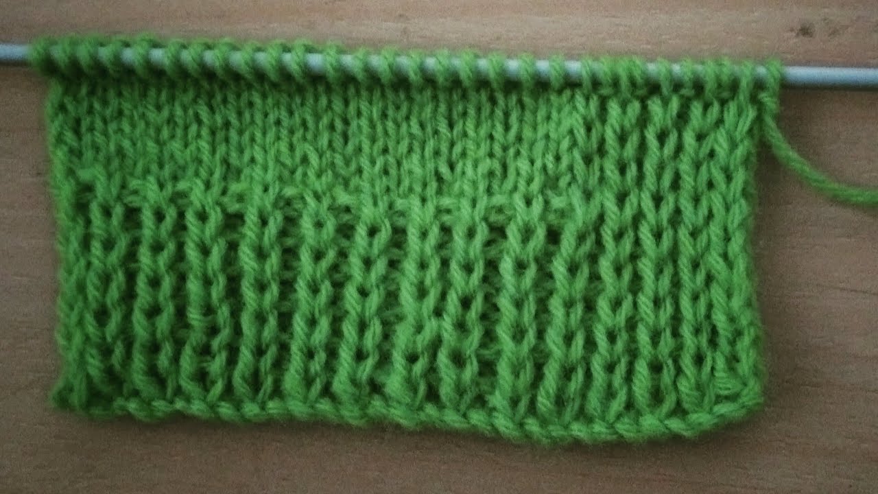 Knitting Border Design. बोडर बुन्ने सहि तरिका। Nepali Bunai - YouTube
