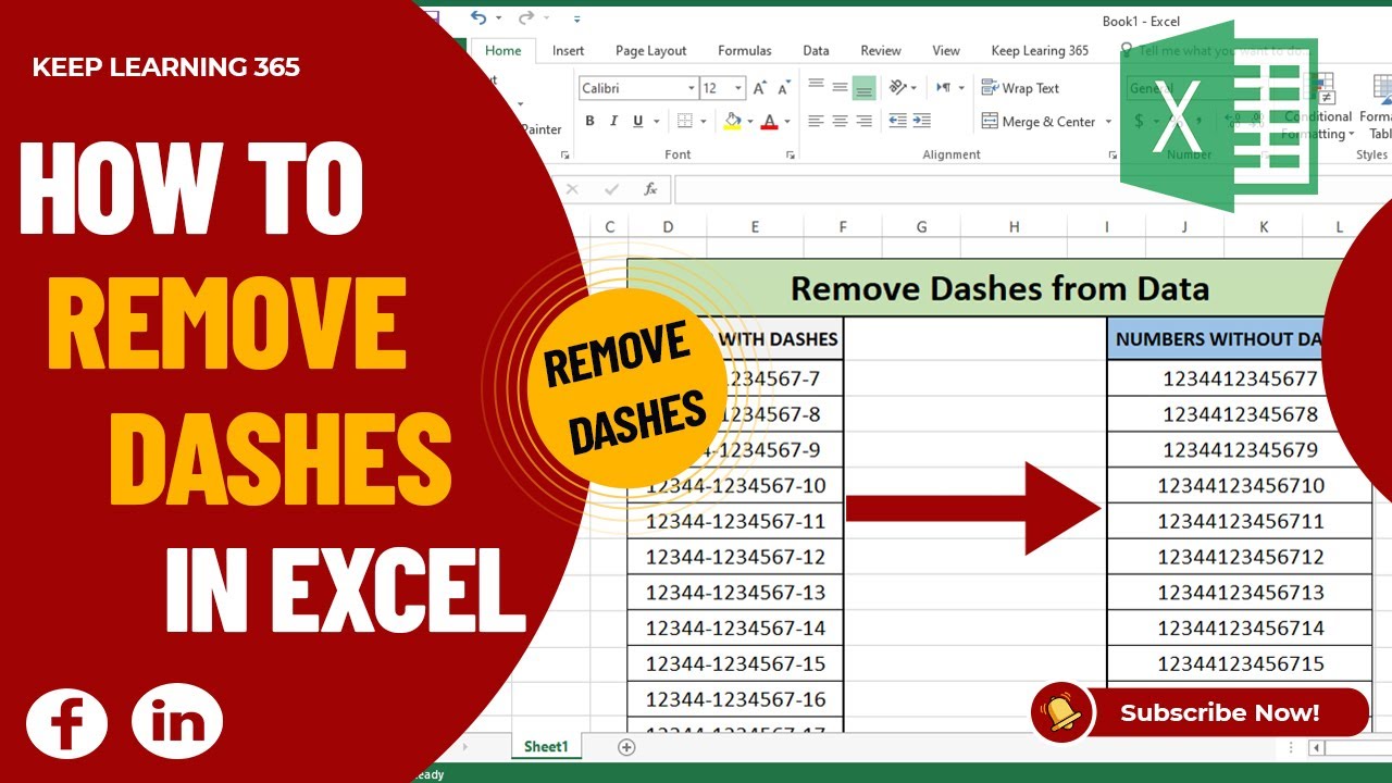 HOW TO REMOVE DASHES IN EXCEL IN URDU YouTube HOW TO REMOVE DASHES IN EXCEL IN URDU YouTube