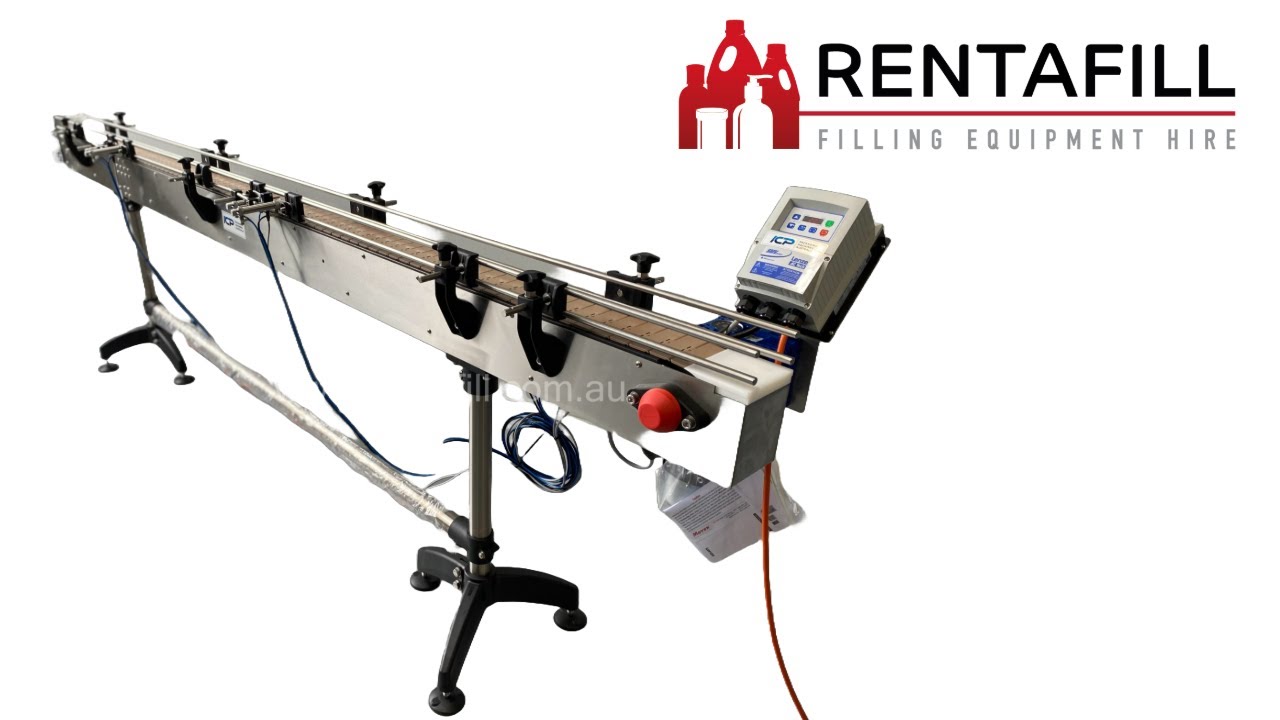 ICP Conveyor with ICP sensor box installed - YouTube