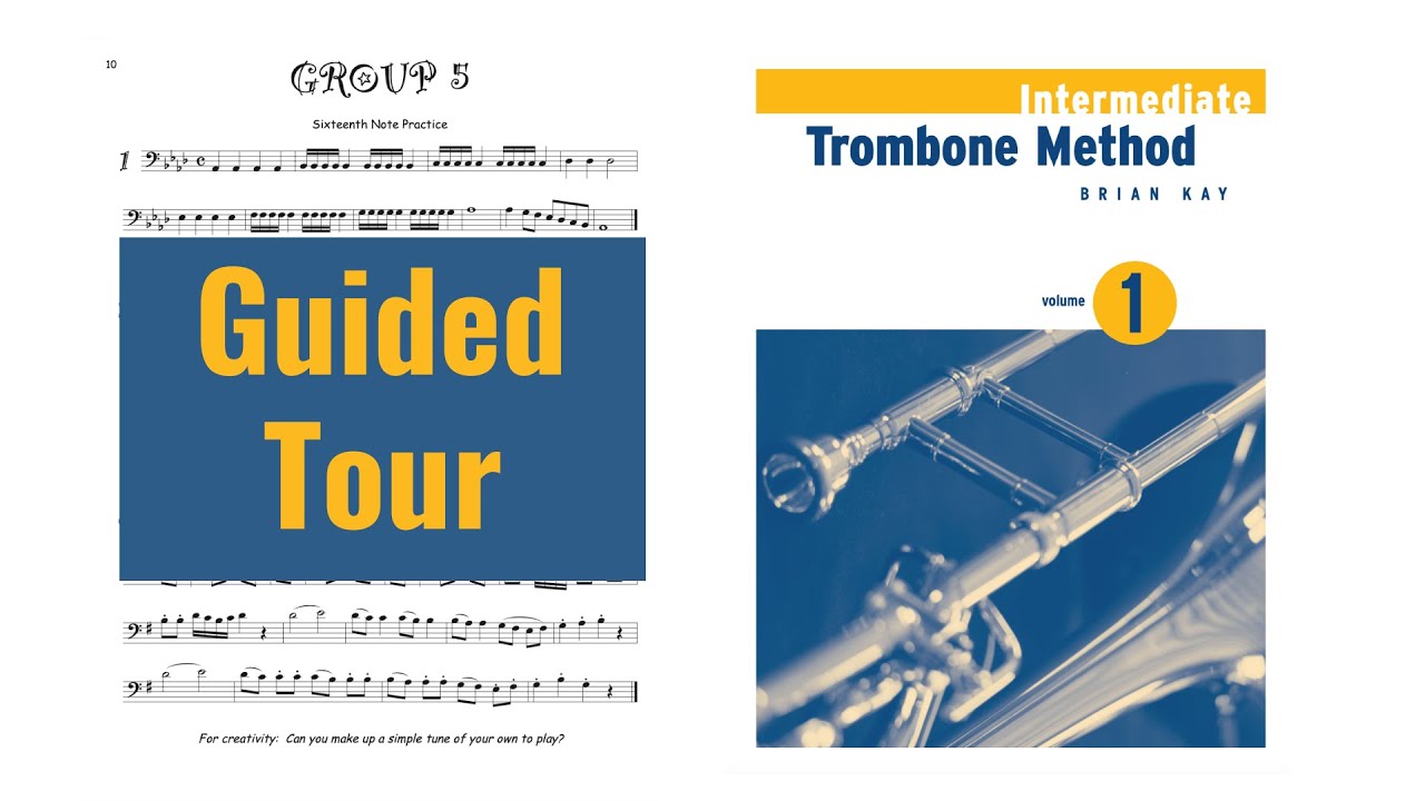 Intermediate Trombone Method, Volume 1 Guided Tour for Teachers - YouTube