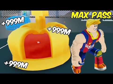 I Unlocked ALL PASS TIERS And Become The STRONGEST in Strongman Simulator