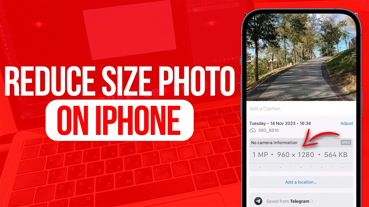 How to Reduce Size Photo on iPhone | Full Guide - YouTube