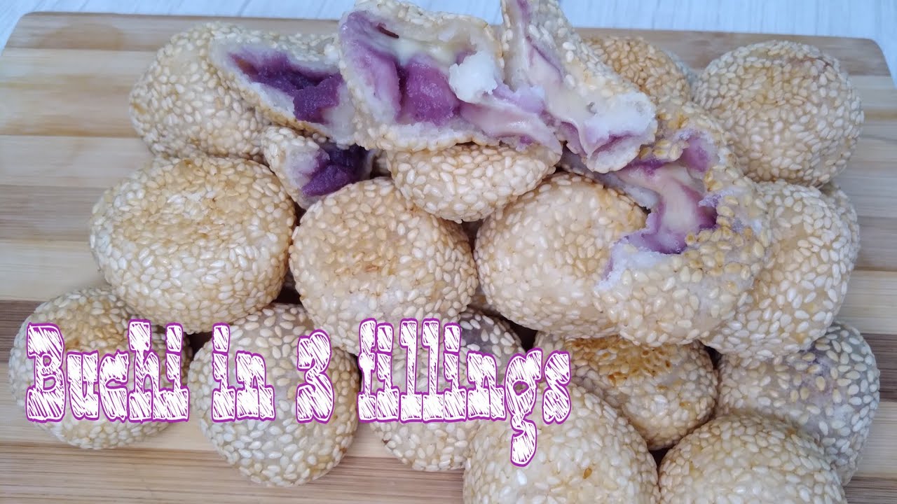 EASY BUCHI IN 3 FLAVORS | UBE JAM | UBE CHEESE | CHEESE | PANG NEGOSYO ...