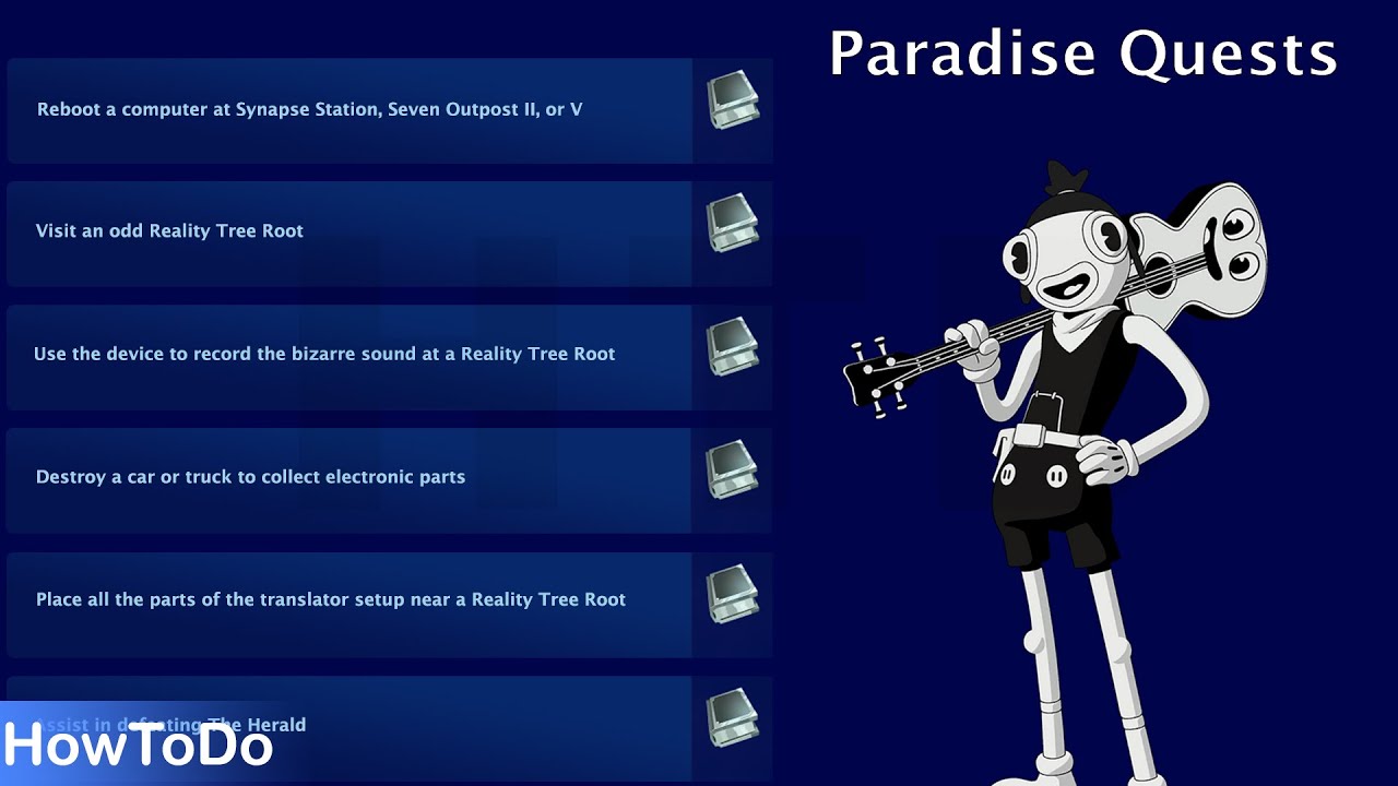 Fortnite Paradise Quests Guide Part 1 | Completed | Fortnite Chapter 3 ...