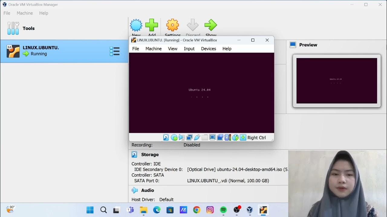 Tutorial Menginstal Linux Ubuntu 24.04 LTS di Virtual Box - YouTube