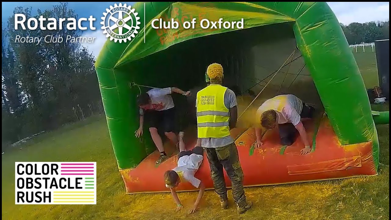 Color Obstacle Rush | Rotaract Club of Oxford - YouTube