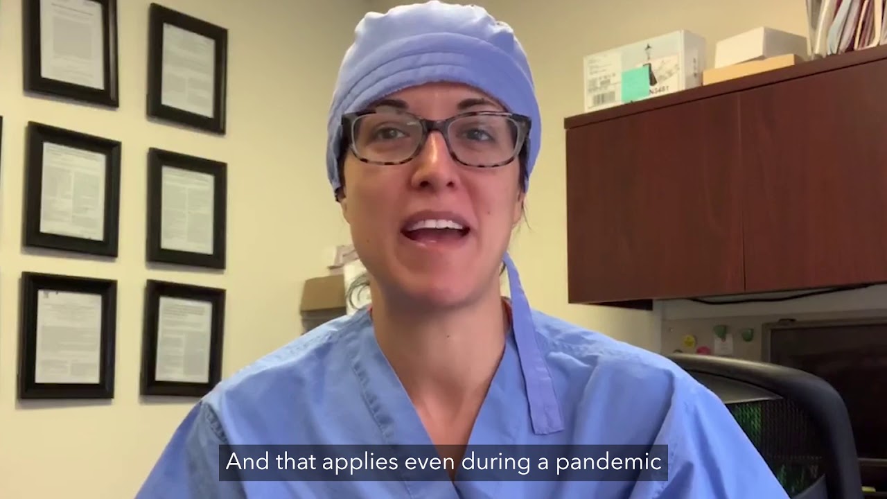 Stacy De-Lin, M.D. on Providing Care During COVID-19 - YouTube