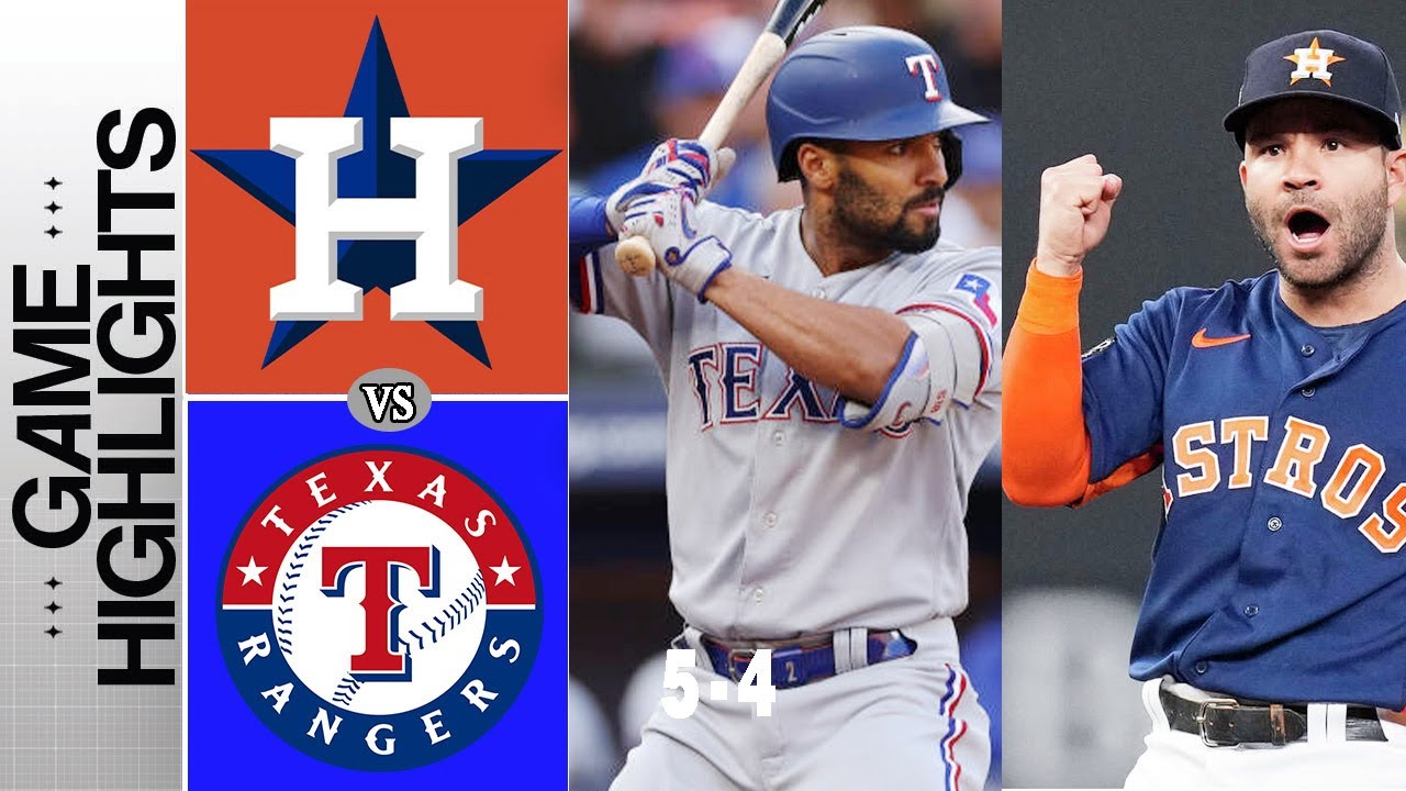 Astros vs. Rangers ALCS TODAY Game Highlights (10/18/23) | MLB ...