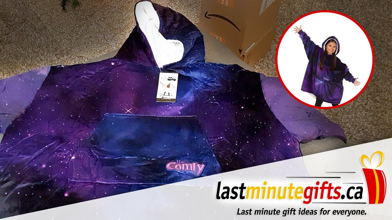 THE COMFY Original Junior GALAXY - Oversized Sherpa Wearable Blanket ...